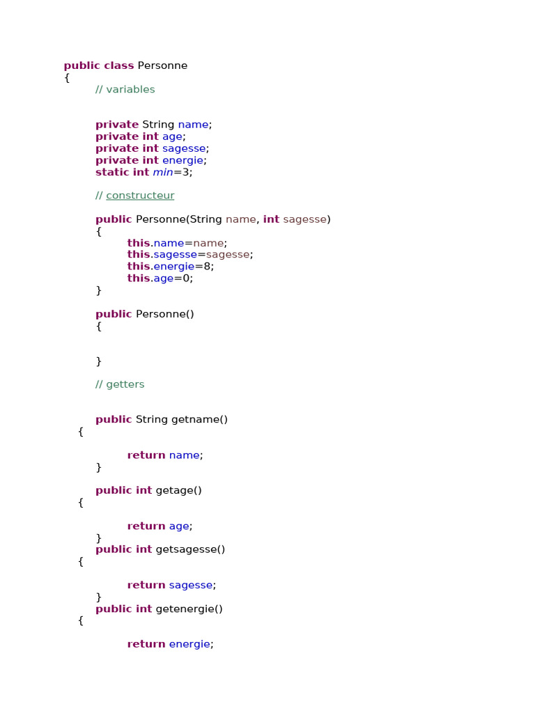 Public Class Personne | PDF