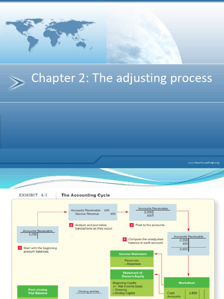 Chapter2 - The Adjusting Process | PDF | Debits And Credits | Expense