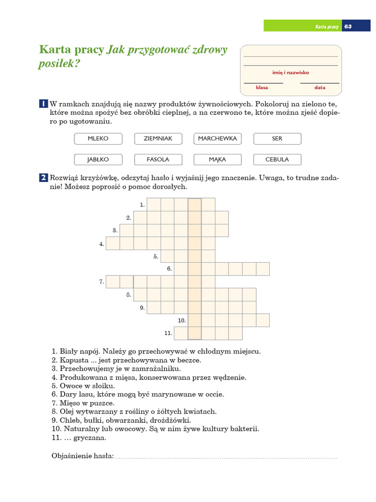 Technika, 05.05.2020, Klasa 5 Karta Pracy | PDF