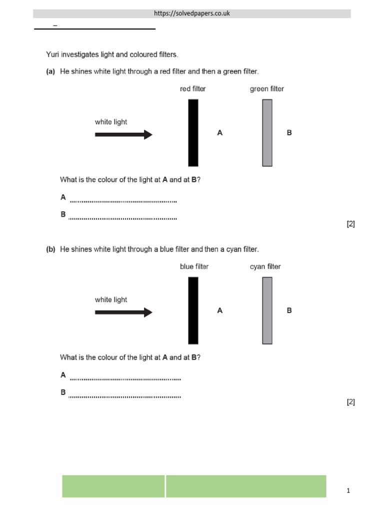 Ilide - Info Light Checkpoint Physics Questions 1 1113 01 A M 18 No6 PR ...