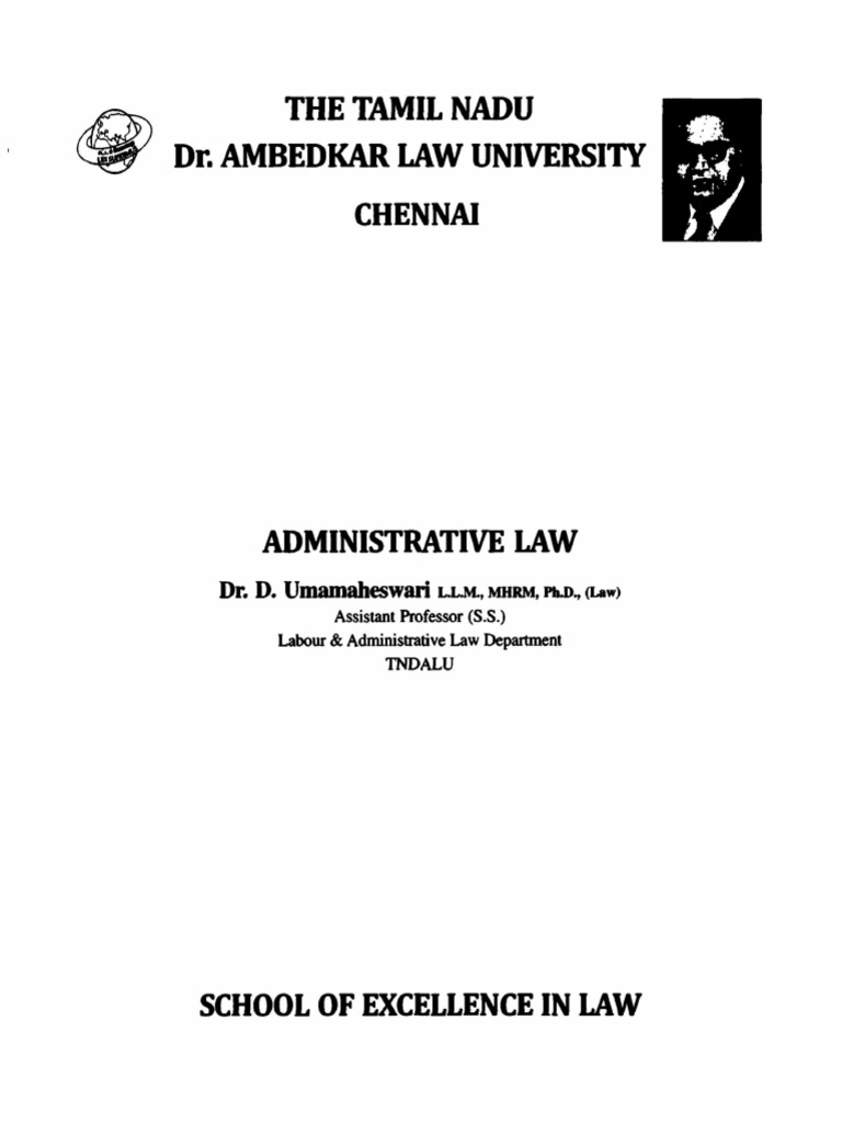 1 Administrative Law | PDF | Administrative Law | Rule Of Law