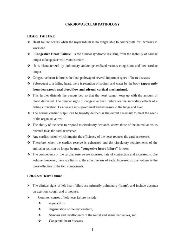 Cardiovascular Pathology | PDF | Heart Valve | Ventricle (Heart)
