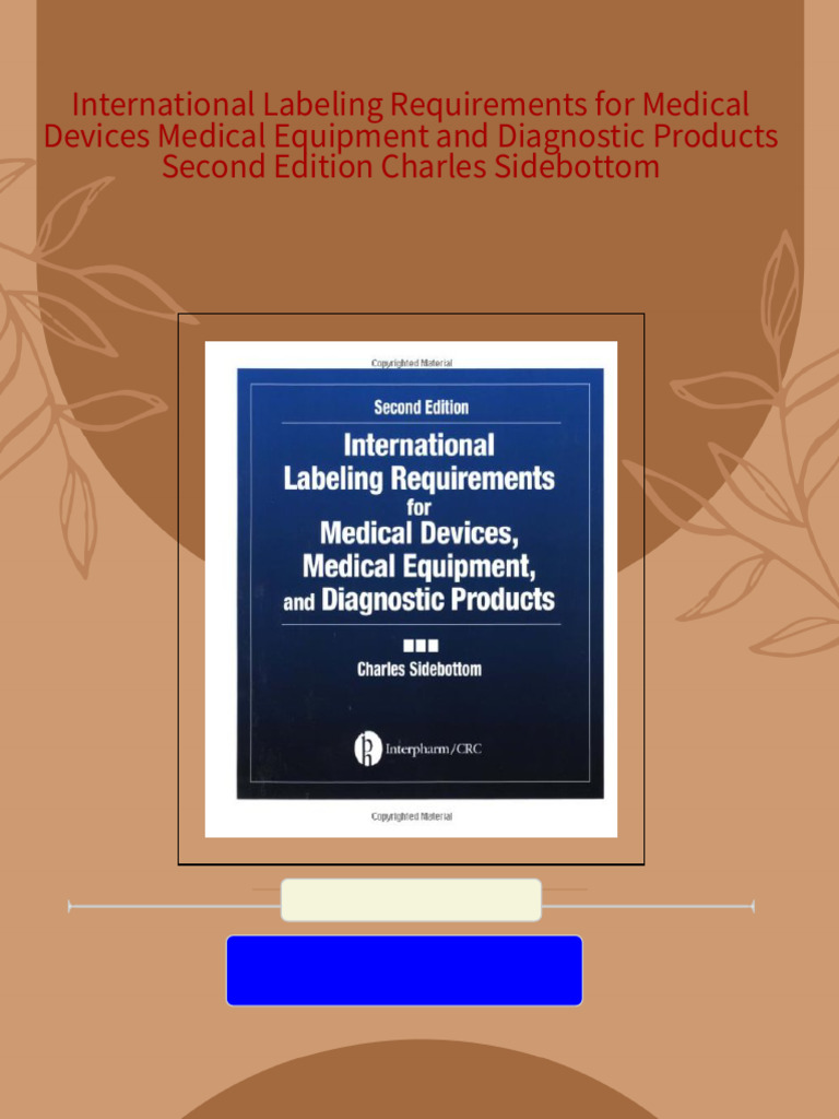International Labeling Requirements for Medical Devices Medical Equipment and Diagnostic ...