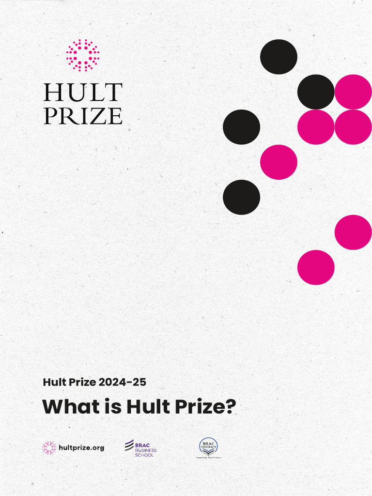 Overview of HULT Prize 2024-25 | PDF | Economies