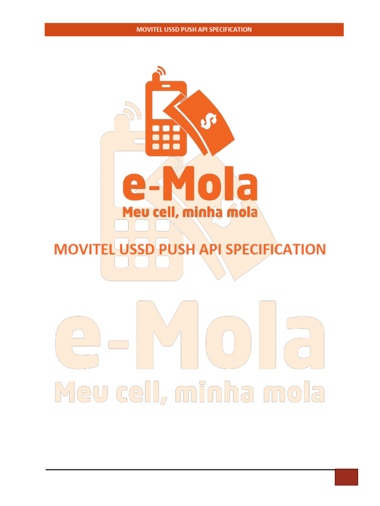MOVITEL USSD PUSH API SPECIFIACTION v1.5 | PDF | String (Computer Science) | World Wide Web