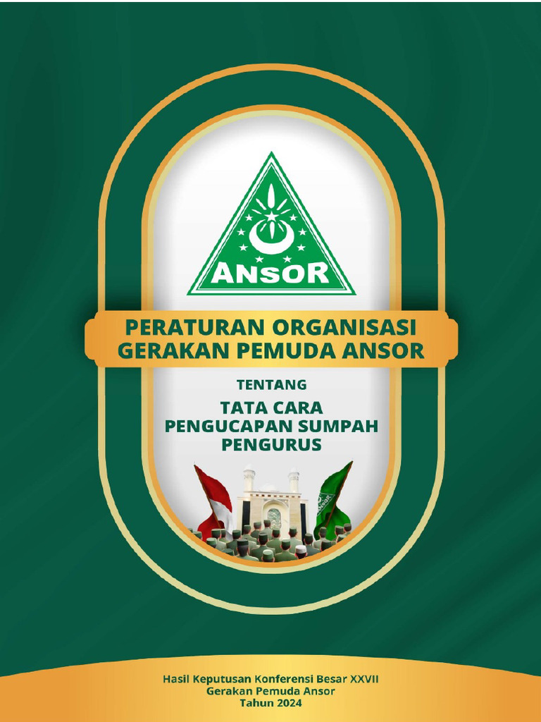 Tata Cara Pengucapan Sumpah Pengurus | PDF