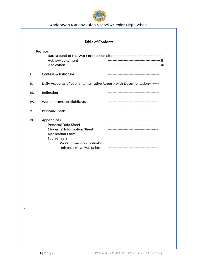 Work Immersion Template STEM Richelle Mae Lim | PDF | Nursing | Patient