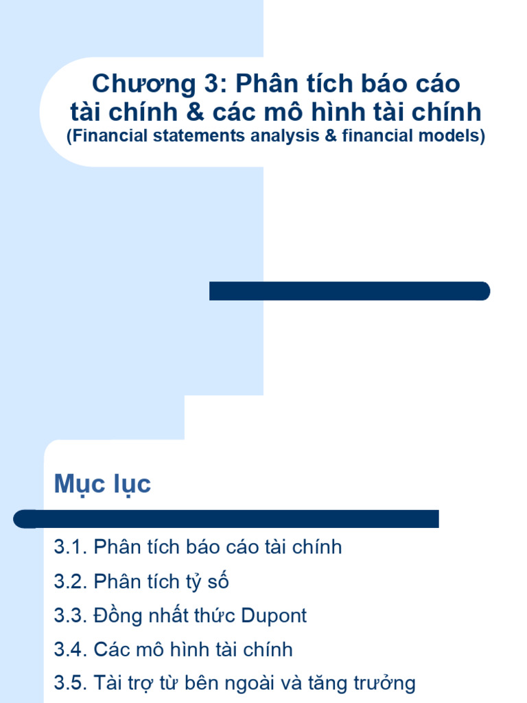 Chương 3 FS Analysis | PDF