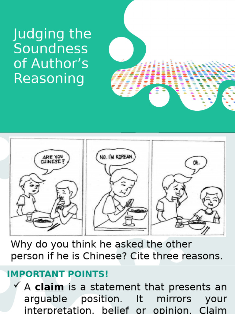 Evaluating Claims and Counterclaims | PDF | Evidence | Reason