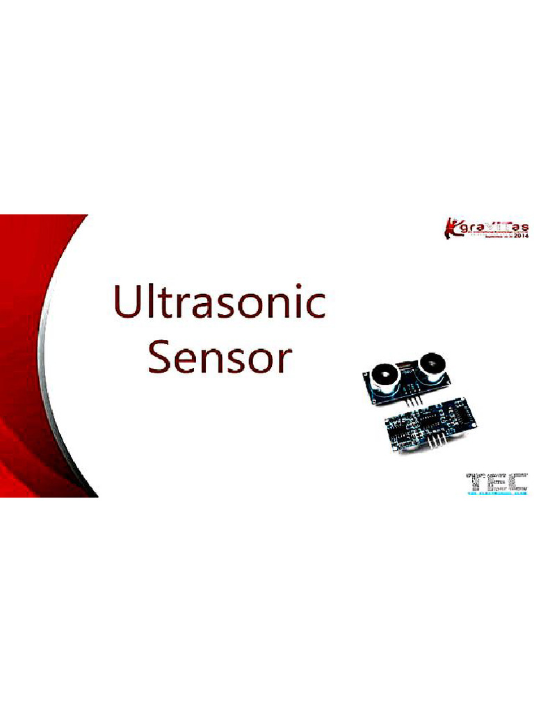 ppt ultrasonic sensor team | PDF