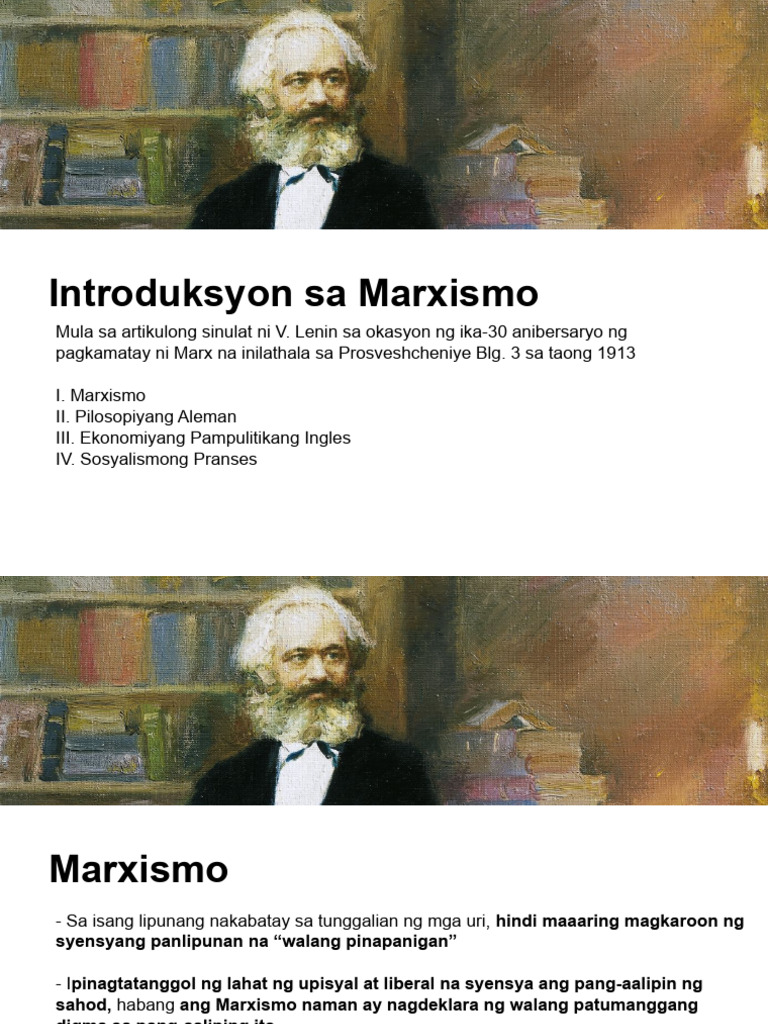 Intro to Marxism | PDF