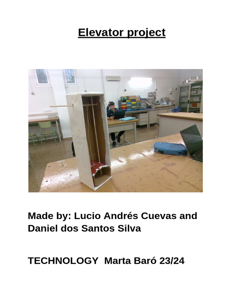 Elevator Project Description - Documents de Google | PDF