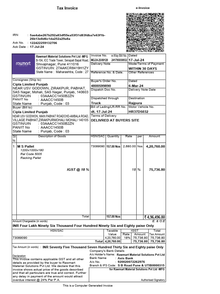 00120 | PDF | Invoice | Government Finances