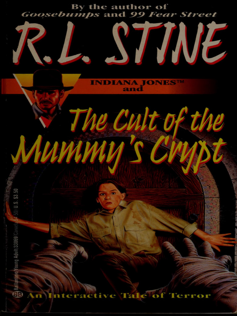 7. Indiana Jones and the Cult of the Mummy's Crypt by R. L. Stine | PDF
