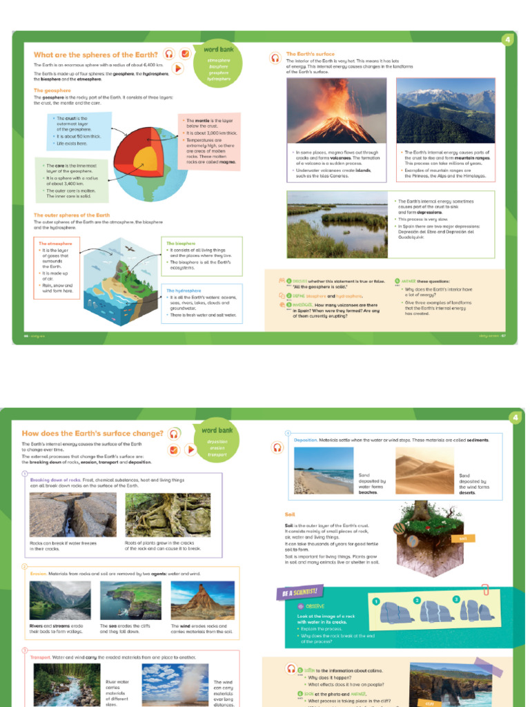 Gray Simple Shapes Blank A4 Document Landscape | PDF
