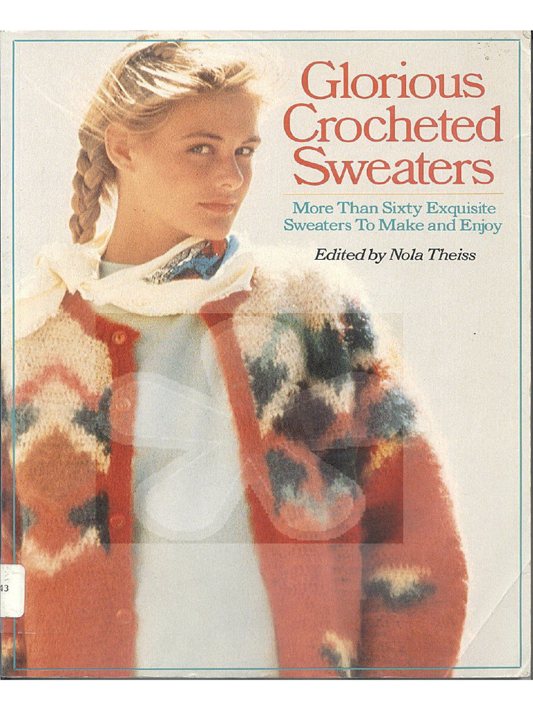 Glorious Crocheted Sweaters - 1989 | PDF