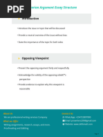 Outline and Example Rogerian Argument Essay | PDF | Essays | Argument