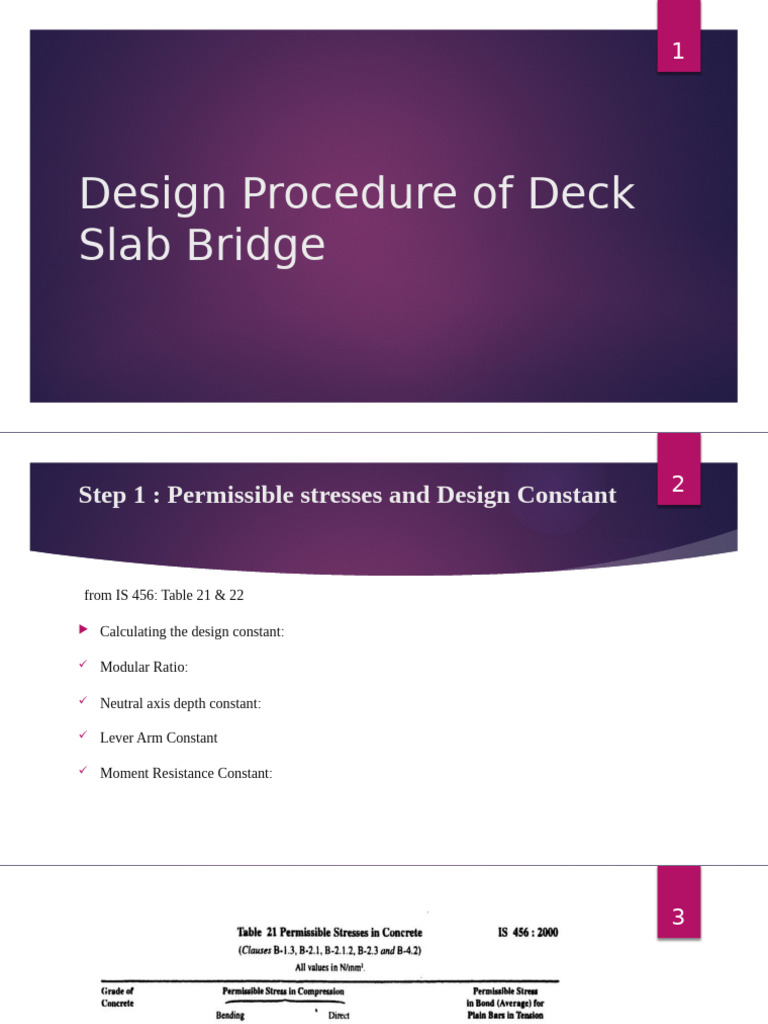 topic 5 ------Design-Procedure-of-Deck-Slab-Bridge ___ | PDF | Bending ...