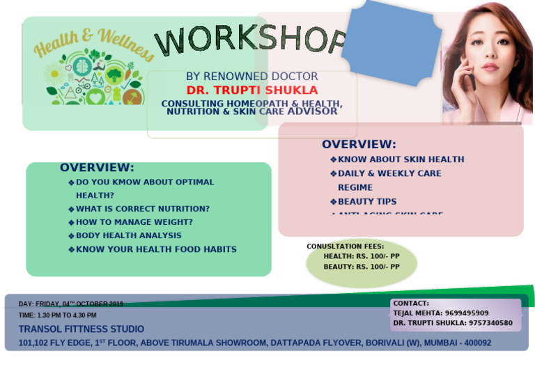Optimal Health & Skin Care Seminar | PDF