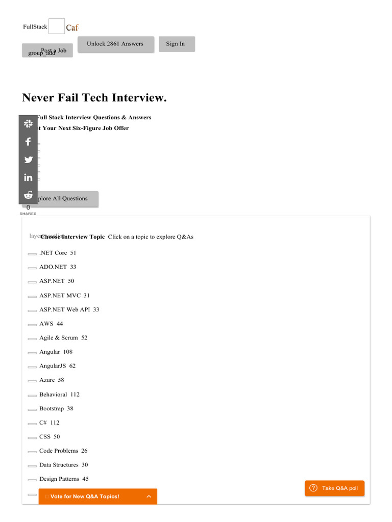 35 LINQ Interview Questions and Answers in 2019 - FullStack - Café | PDF | Language Integrated ...