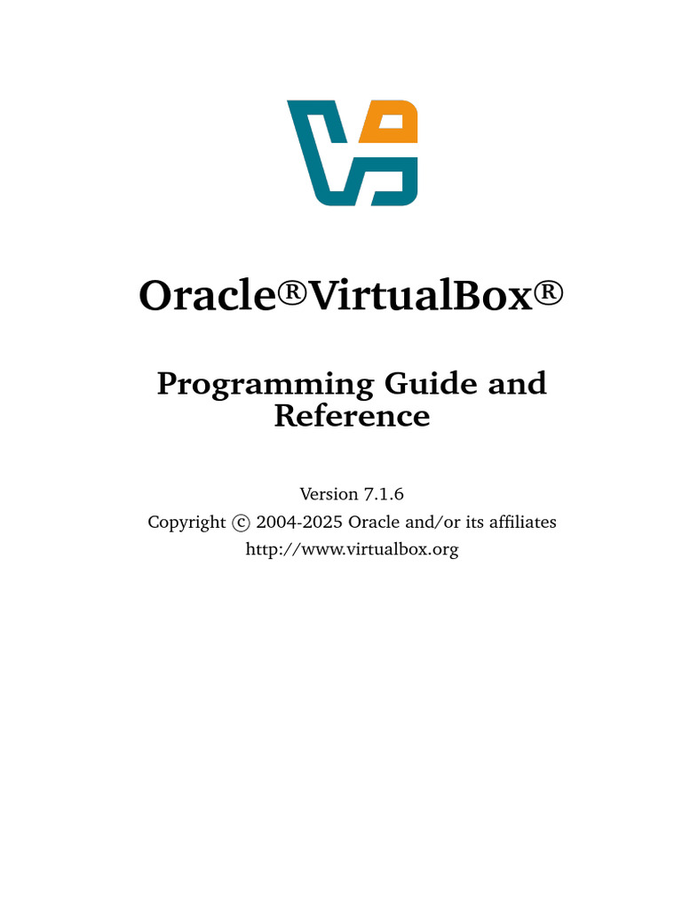 Virtual Box Developer Documentation PDF | PDF | Component Object Model | System Software