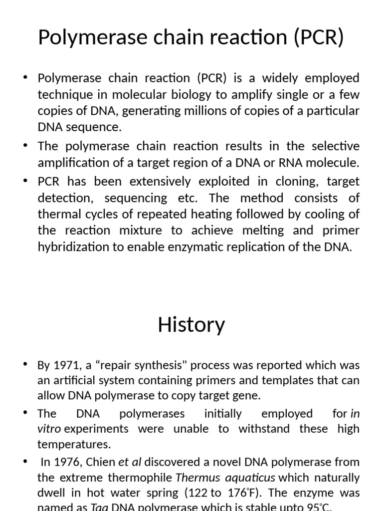 Understanding Polymerase Chain Reaction | PDF | Northern Blot | Polymerase Chain Reaction