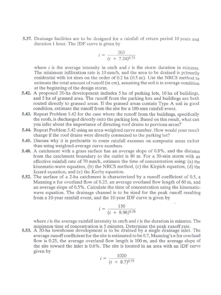 Homework - Problems-Chap-05 | PDF
