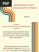 Education Service Contracting | PDF | Social Science