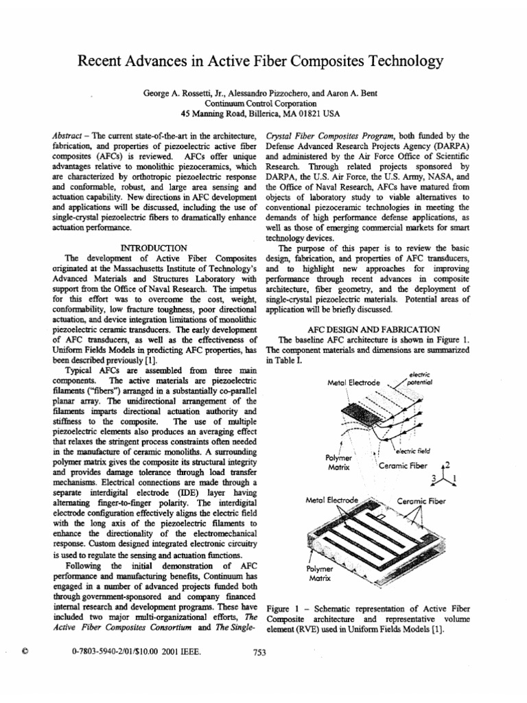 Recent_advances_in_active_fiber_composites_technology | PDF | Composite ...