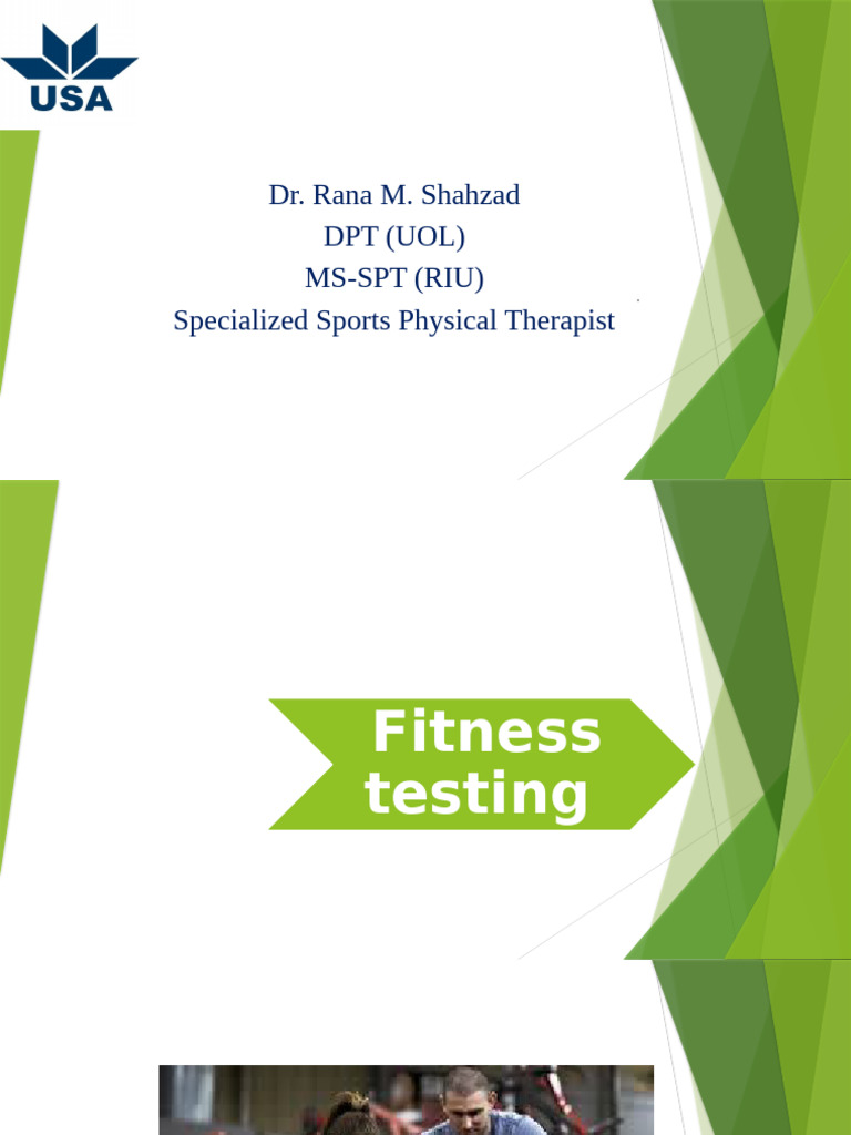 Fitness Testing | PDF | Skeletal Muscle | Aerobic Exercise