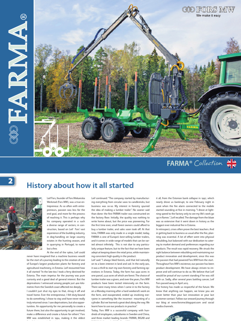 FARMA_2021_EN | PDF | Crane (Machine) | Trailer (Vehicle)