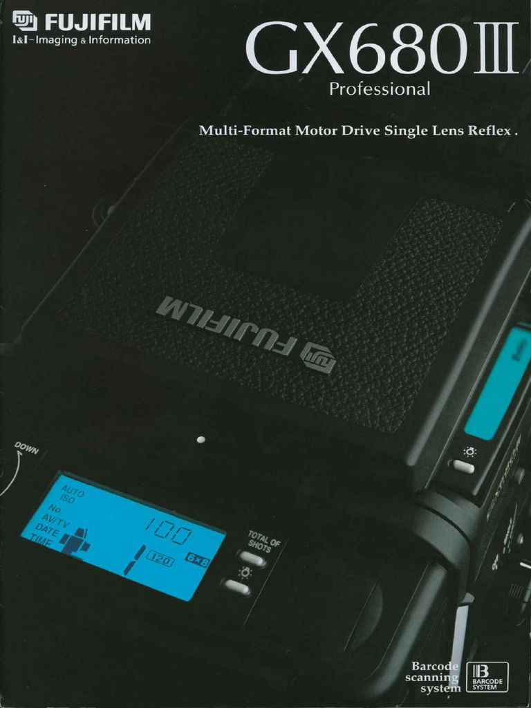 Fuji Gx680 III | PDF