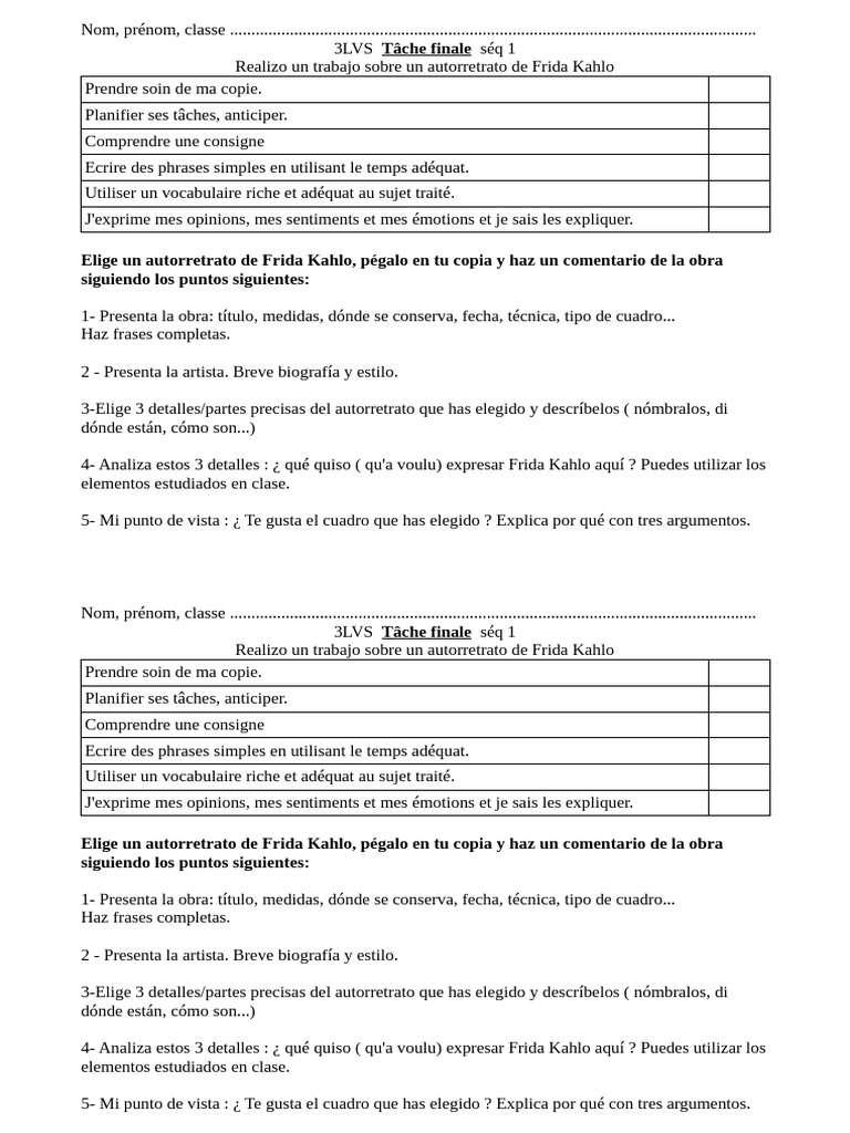 Tâche finale séq 1 2 | PDF