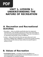 Recreation and Leisure Assessment ADAPTED | PDF | Occupational Therapy ...