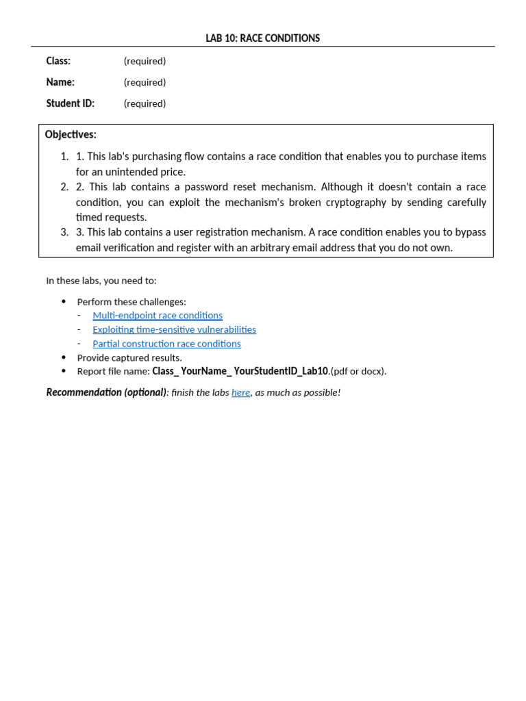 Lab 10 | PDF