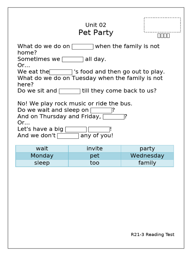 R21-3 Unit 2 | PDF