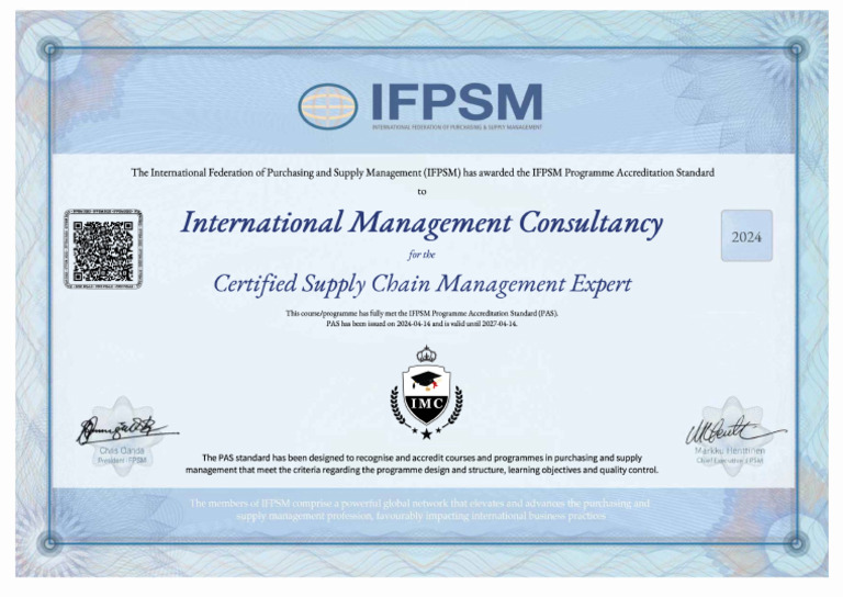 Certificate_International Management Consultancy (1) (1) | PDF