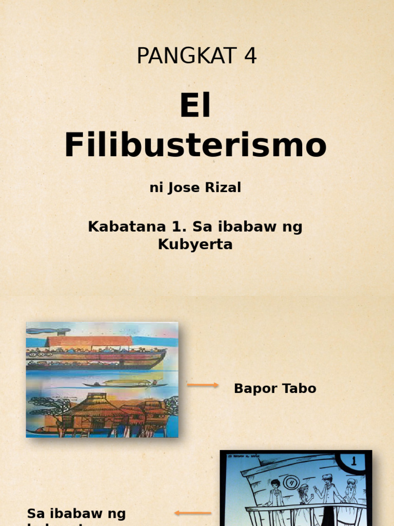 El Filibusterismo Kabanata 1 | PDF
