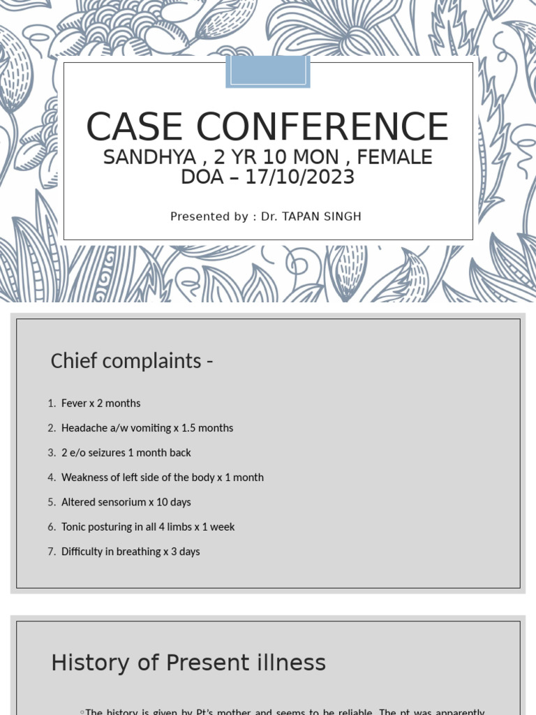 Case Conference TBM With Stroke | PDF | Anatomical Terms Of Motion | Foot