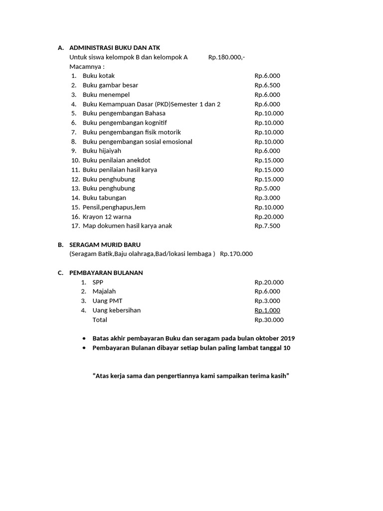 ADMINISTRASI BUKU DAN ATK,itlc | PDF
