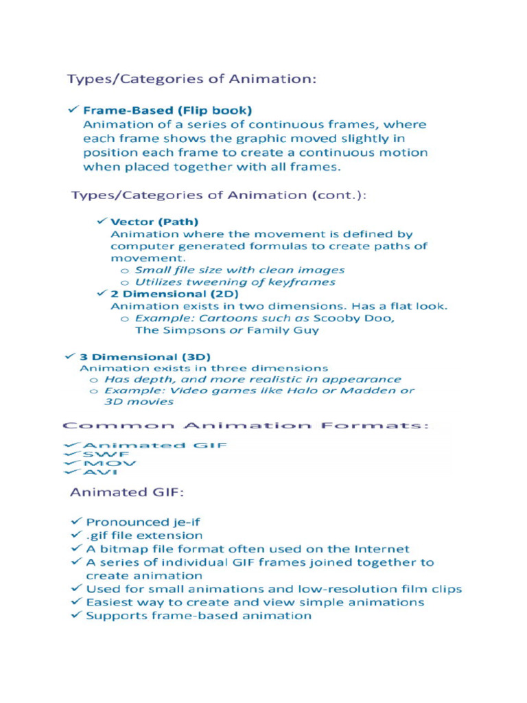 Animation | PDF
