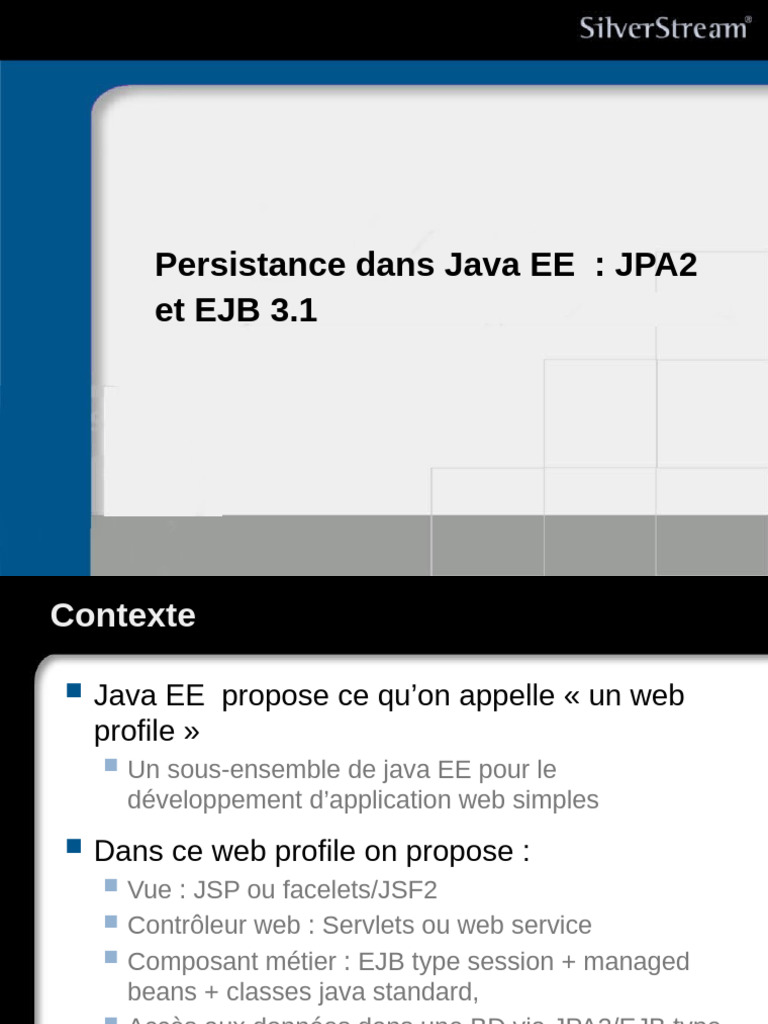 5 - Jpa | PDF | Java (Langage de programmation) | SQL