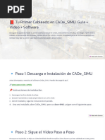 Tutoriales CADe SIMU | PDF