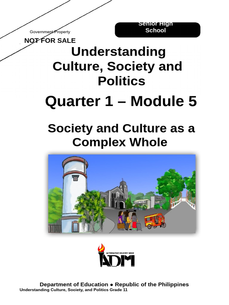 Ucsp q1 Mod5 Cultureascomplex v2 | PDF | Knowledge | Learning
