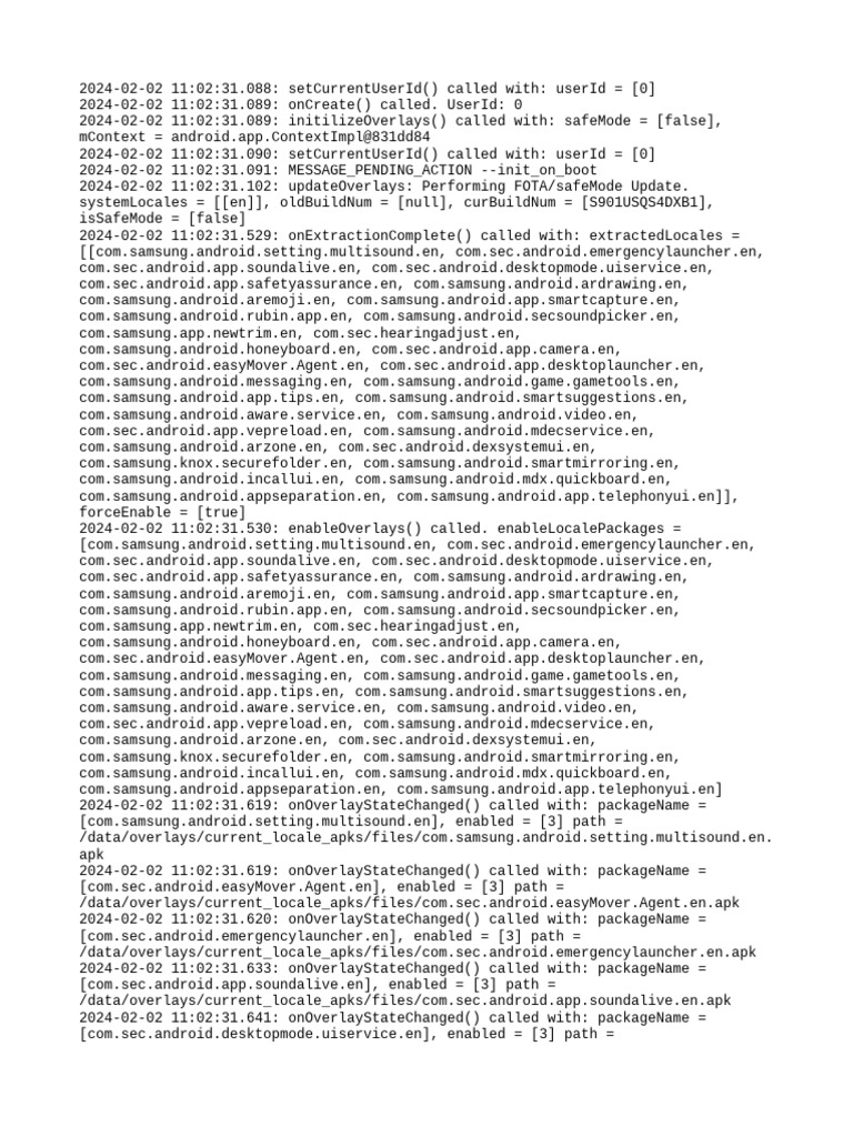 Lom Log | PDF | Android (Robot) | Information Retrieval Organizations