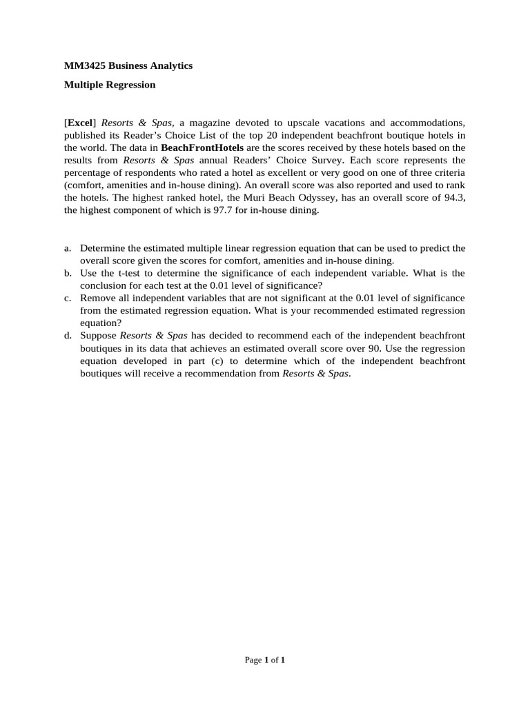 Week 6 Question | PDF