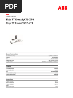 ABB 1SDA074172R1 Ekip Supply Data Sheet | PDF | Electrical Engineering ...