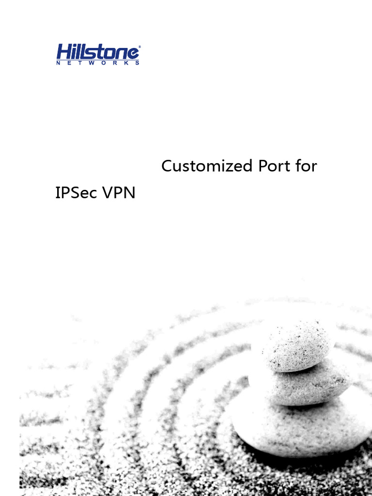 Customized Port for IPSec VPN | PDF | Computer Engineering ...