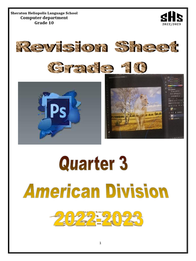 G10 It Q3 Revision Sheet | PDF | Rgb Color Model | Color