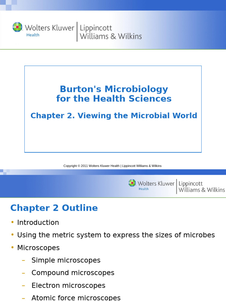 2 Prelims - Viewing The Microbial World | PDF | Angular Resolution | Microscope